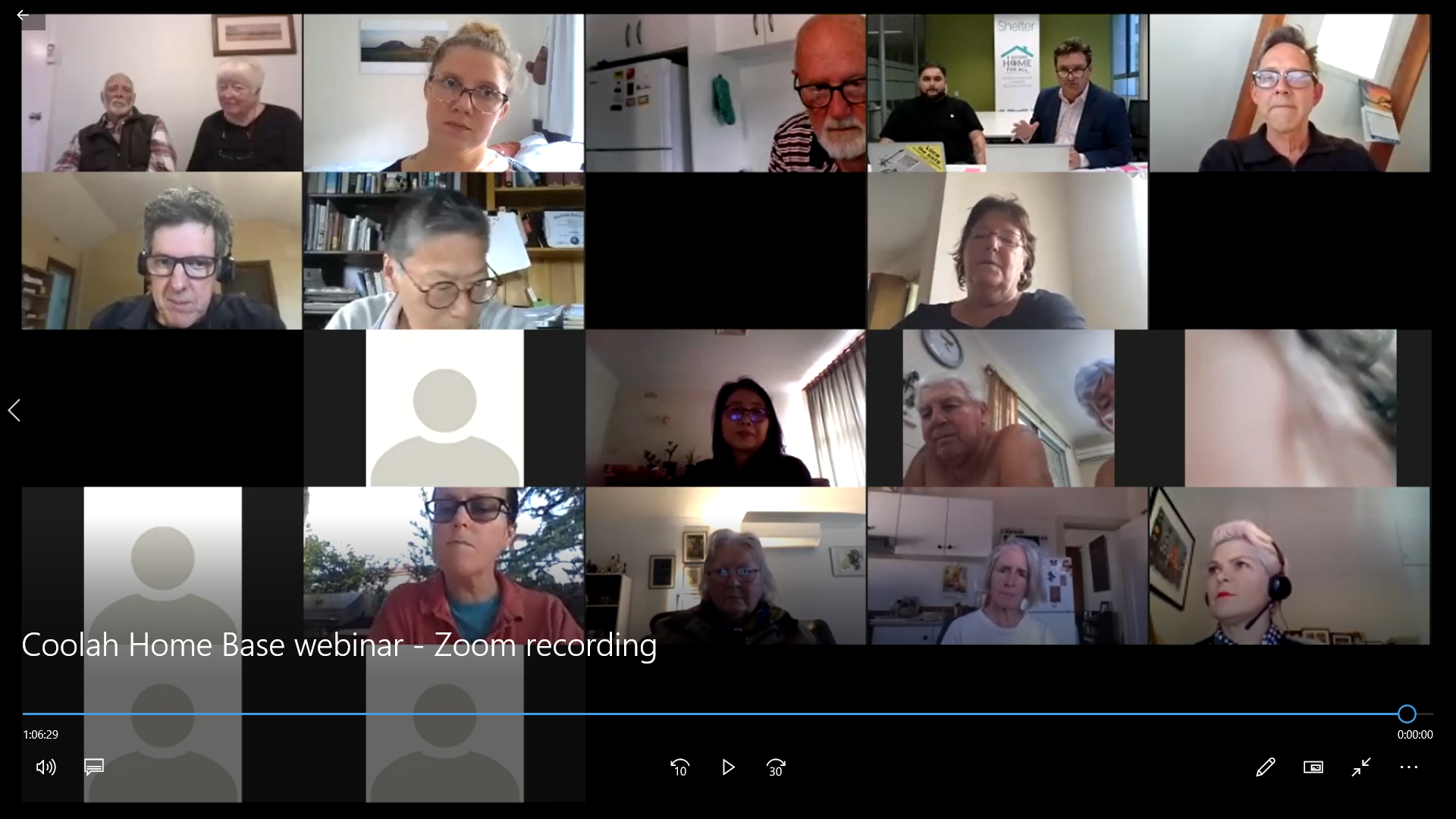 Coolah 'Home Base' Webinar - Shelter NSW